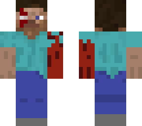 Steve lost in battle | Minecraft Skin