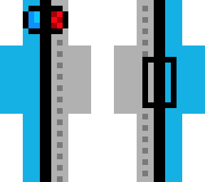 Among Us (Blue Cyborg) | Minecraft Skin