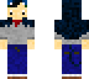 black cat cape | Minecraft Skin