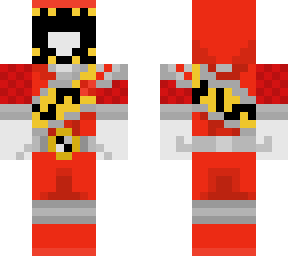 Kyoryuger Kyoryu Red | Minecraft Skin