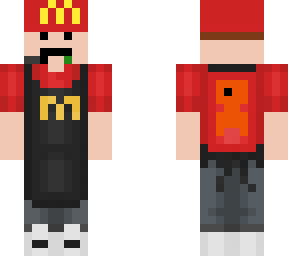 mees mc donalds worker | Minecraft Skin