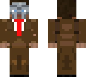 Doom Mfdoom Mf Doom Suit Tie Mask | Minecraft Skins