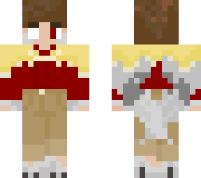 My oc for a smp more lore skin(updated eye | Minecraft Skin