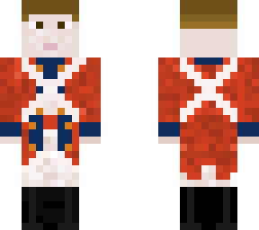 british red coat | Minecraft Skins