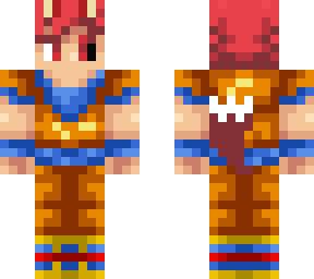 wolfku super saiyan god | Minecraft Skin