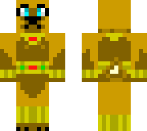 Yellow furry | Minecraft Skin