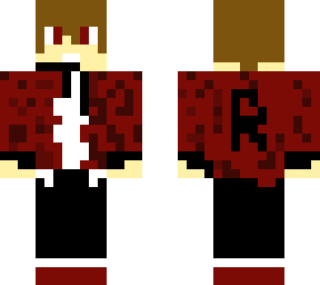 gamer rojo | Minecraft Skins