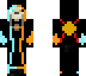 Frost The Fire and Ice God | Minecraft Skin