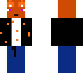 Gamer Fox Minecraft Skins