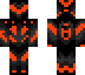 orange and red skin | Minecraft Skin