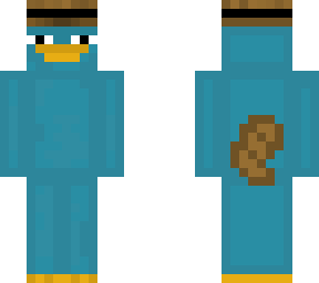 Perry The Platypus | Minecraft Skin