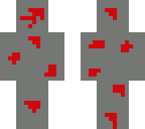 Redstone ore | Minecraft Skin