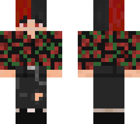 rose pin up | Minecraft Skin