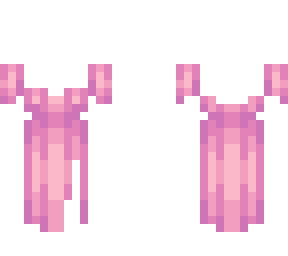 Basic Pink Dress - Base | Minecraft Skin