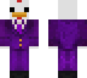 chicken with suit | Minecraft Skins