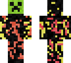 Electrocite gamer creeper | Minecraft Skin