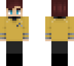 JamesTSM(Captain Uniform)(USS Enterprise) | Minecraft Skin