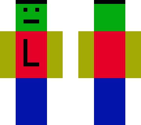 L bozo | Minecraft Skin