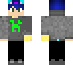 mew blue boy | Minecraft Skin