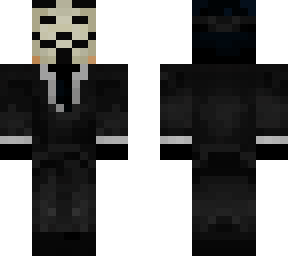 My skin in hacker mask | Minecraft Skin
