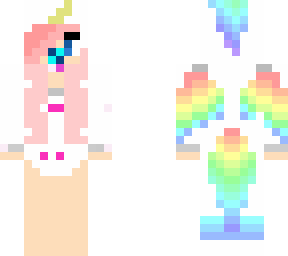 Baby rainbow ( from krew ) | Minecraft Skin