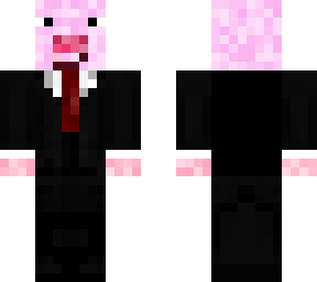 Pig In A Suit | Minecraft Skins
