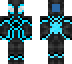 ghost spiderman | Minecraft Skin