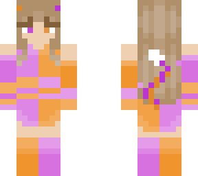 Lolbit as a human (me) | Minecraft Skin