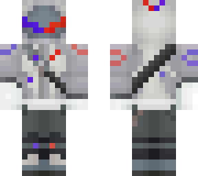 Overwatch 2 Genji (Red and Purple Edition) | Minecraft Skin