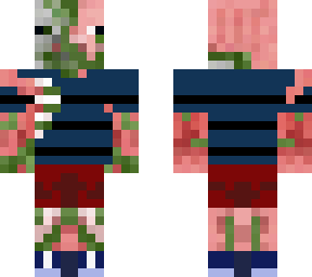 Pig man undead/zombie guy | Minecraft Skin