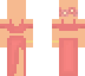 PINK DRESS | Minecraft Skin