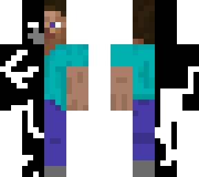 Cursed Steve Minecraft Skins