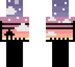 Sunset |Pixel art| | Minecraft Skin