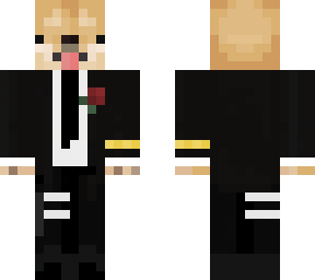 doge in a suit | Minecraft Skins