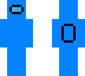 Blue Crewmate | Minecraft Skin