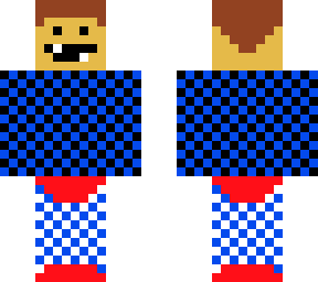 Checker man | Minecraft Skin
