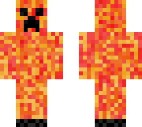lava creeper | Minecraft Skins