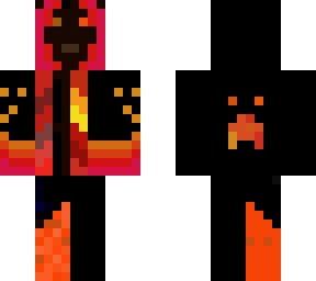 fire man | Minecraft Skin