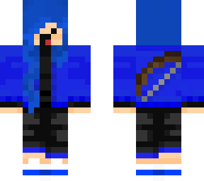 Moonkase blue Jacket Minecraft Skin | Minecraft Skin