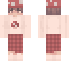 Mushroom Cottagecore boy | Minecraft Skin