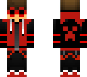 red gamer boy skin | Minecraft Skin