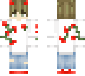 rose boy | Minecraft Skins