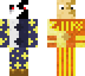 sundrop and moondrop ((fnaf sb)) | Minecraft Skin