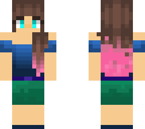pink mermaid | Minecraft Skins