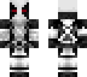 White Deadpool | Minecraft Skin