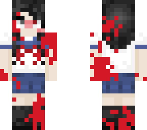 Yandere Minecraft Skins