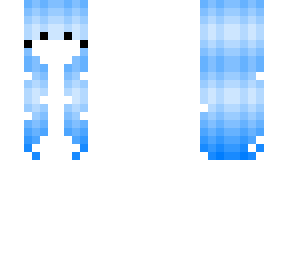 Blue hair base | Minecraft Skin