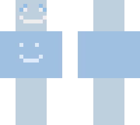 Blue smile | Minecraft Skin
