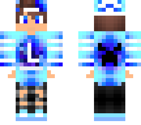 Creeper Azul | Minecraft Skins