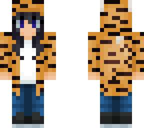 tiger girl | Minecraft Skins
